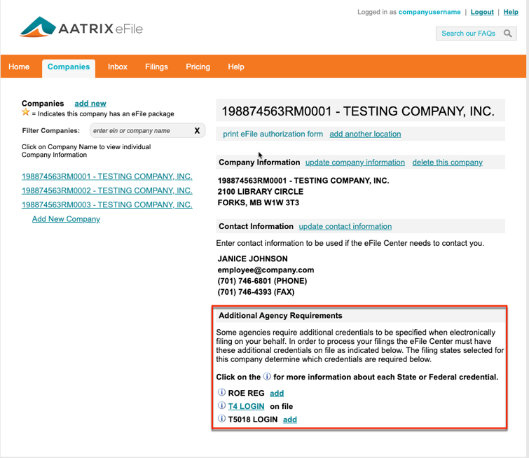 Additional Agency Requirements - XWiki